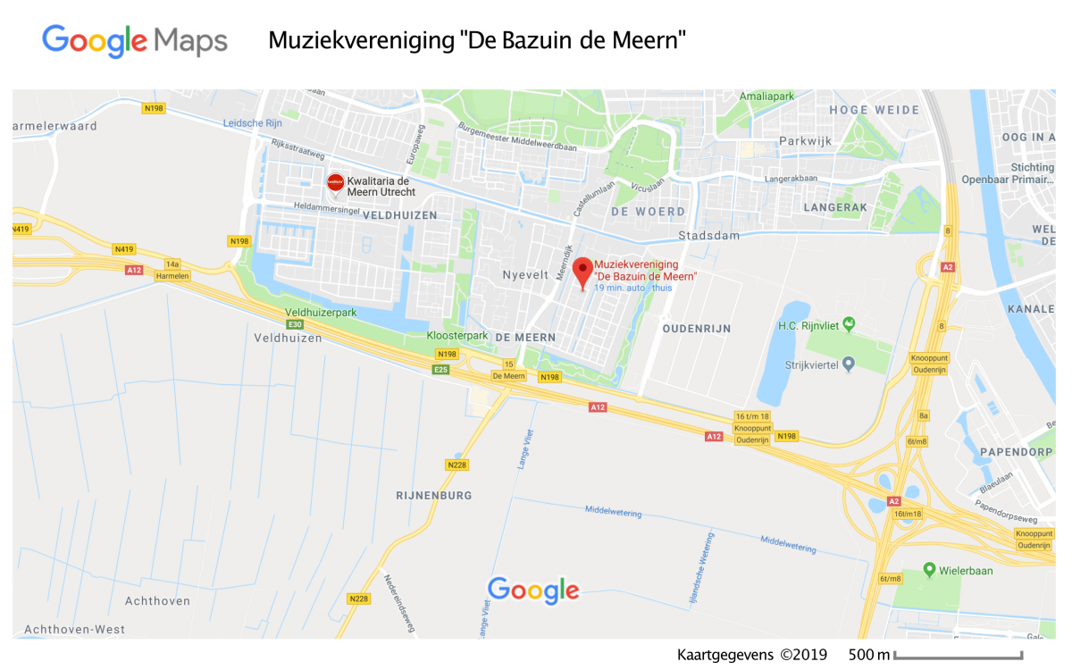 Maps De Bazuin de Meern – Google Maps – De Bazuin De Meern